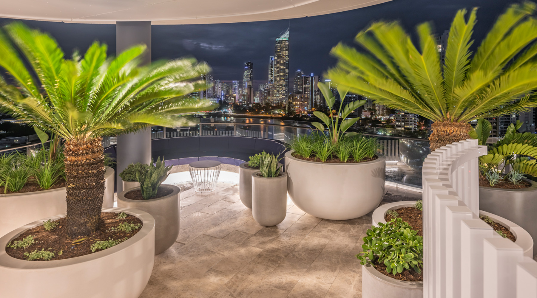Waterfront Rooftop Garden - Quatro Design